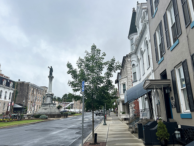 Winter blankets Pottsville's affordable streets, where residents enjoy small-town living at prices that would make city dwellers pack their bags immediately.