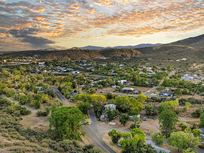 Prescott Valley spreads out beneath mountain sentinels, a patchwork of neighborhoods where people actually wave to their neighbors.