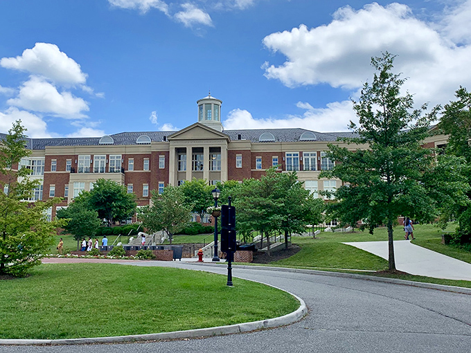 Radford University's stately buildings bring educational opportunities and cultural events that enrich life without enriching your bills.