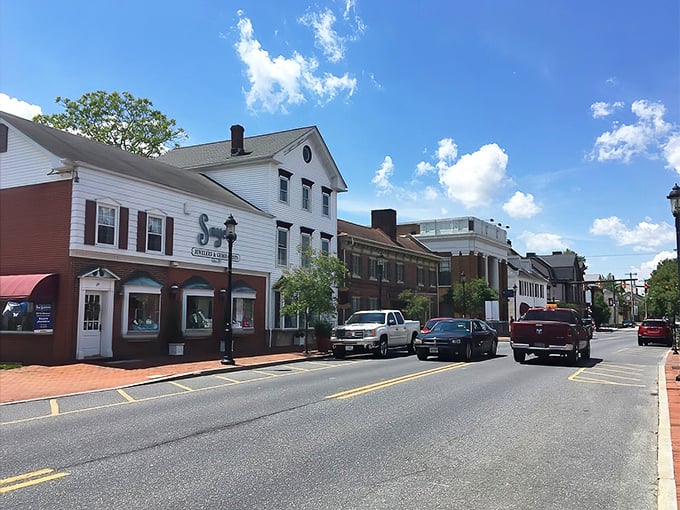 Smyrna: Small-town crossroads where traffic lights are just friendly suggestions. The kind of intersection where people still wave thank you.