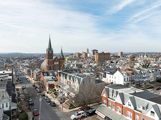The charming main street of St. Marys offers small-town shopping without big-city prices or parking hassles.