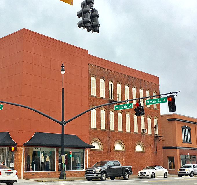 Statesboro's downtown district invites you to park the car and explore on foot. Those storefronts are calling your name!