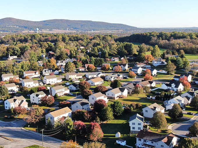 Mountains frame the horizon in Thurmont, where country living meets small-town convenience in perfect harmony.