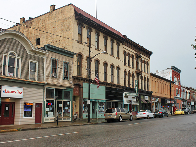 Titusville's historic downtown buildings stand as monuments to the oil boom that once made this small town flow with opportunity.