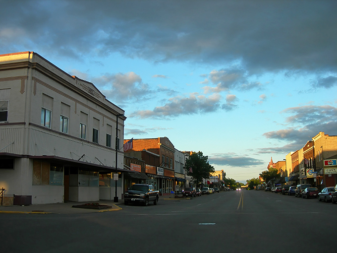 The historic buildings of Antigo's downtown stand as testaments to the town's rich history and enduring community spirit.