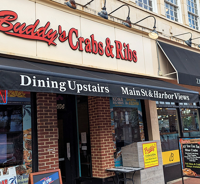 Buddy's Crabs & Ribs: Wooden mallets, paper-covered tables, and endless blue crabs. This is Maryland's version of seafood heaven!
