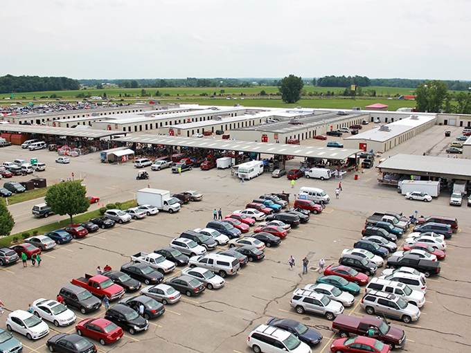 Tools, toys, and treasures await at Caesar Creek&mdash;where the only thing more abundant than merchandise is the Ohio sunshine.