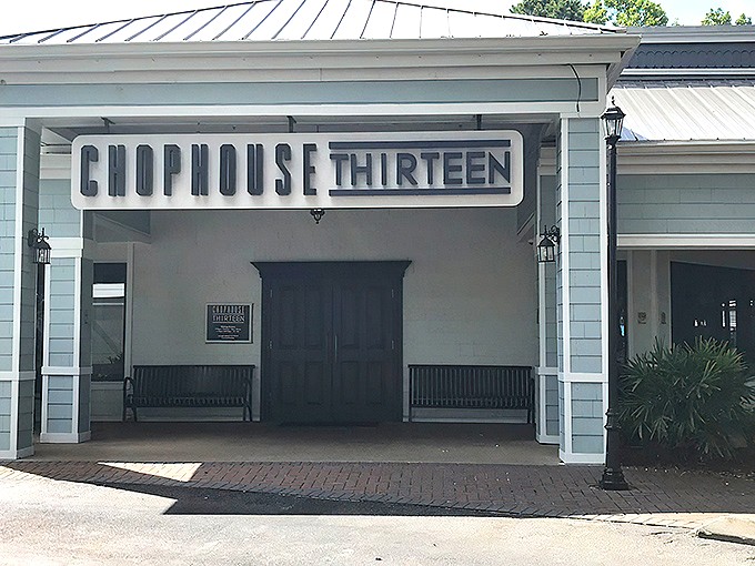 That welcoming entrance has seen more satisfied smiles than a retirement community's bingo night.