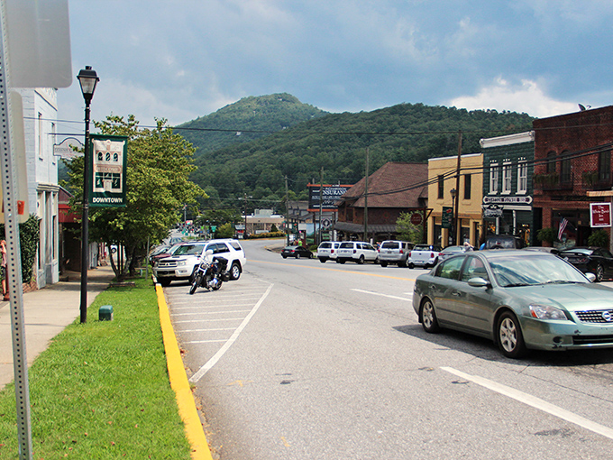 Mountain town meets Mayberry! Clayton's charming streets and distant peaks create the perfect backdrop for slow-paced Southern living.