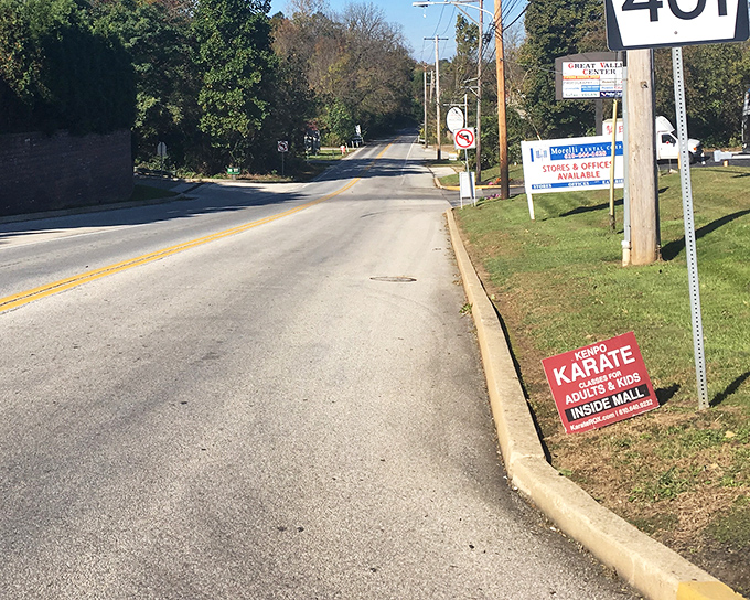 Conestoga Ridge Road stretches ahead beneath open skies, where a simple drive carries the quiet beauty of Pennsylvania&rsquo;s backroads.