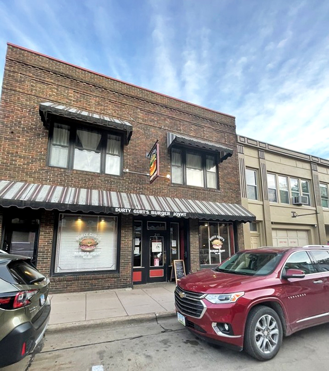 The unassuming storefront of Durty Gurt's is like a secret handshake&mdash;only burger lovers in the know will discover what awaits inside.