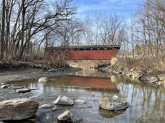 Inside this wooden wonder, light and shadow play tag while your footsteps echo through history.
