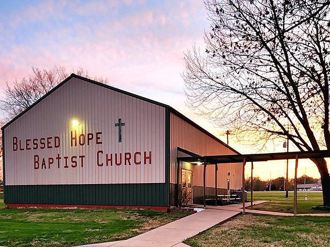 Simple faith, profound hope: This Baptist church serves comfort food for the soul daily.