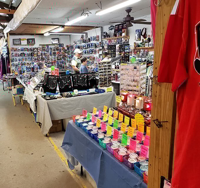 Tables loaded with practical treasures at Hudson's &ndash; where "just what I needed" meets "just what I wanted"!