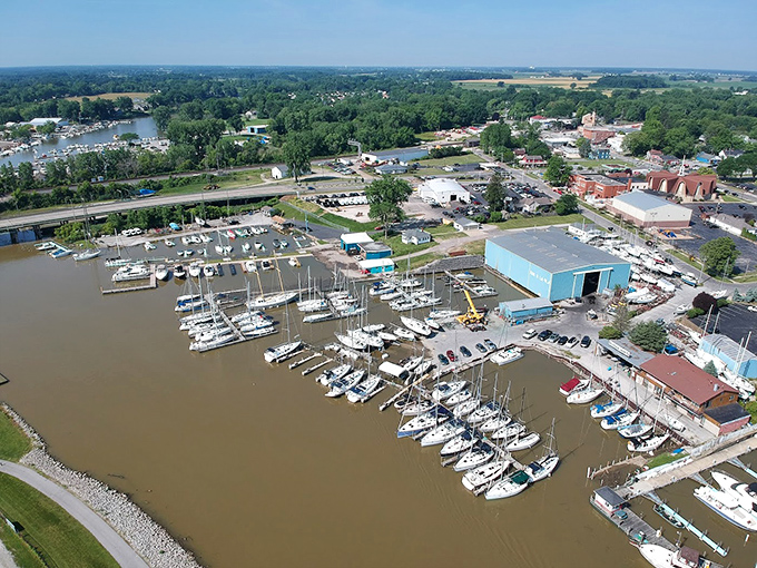 The waters whisper stories of yesteryear, while maintaining that "Mayberry-meets-maritime" vibe that keeps visitors coming back.
