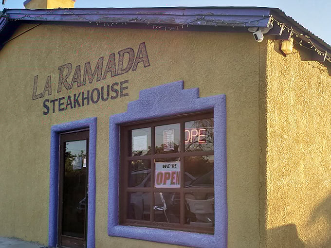 No fancy frills needed&mdash;just an "OPEN" sign in the window and the promise of authentic Southwestern flavors inside.