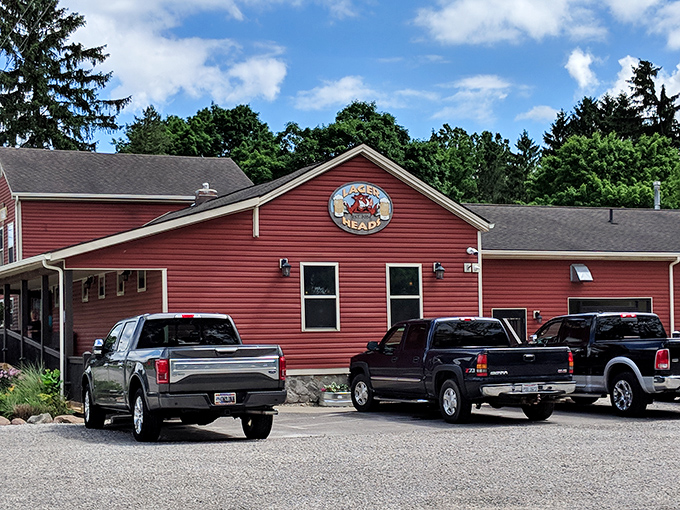 The rustic charm of Lager Heads' exterior is just the opening act &ndash; the real stars are smoking away inside.