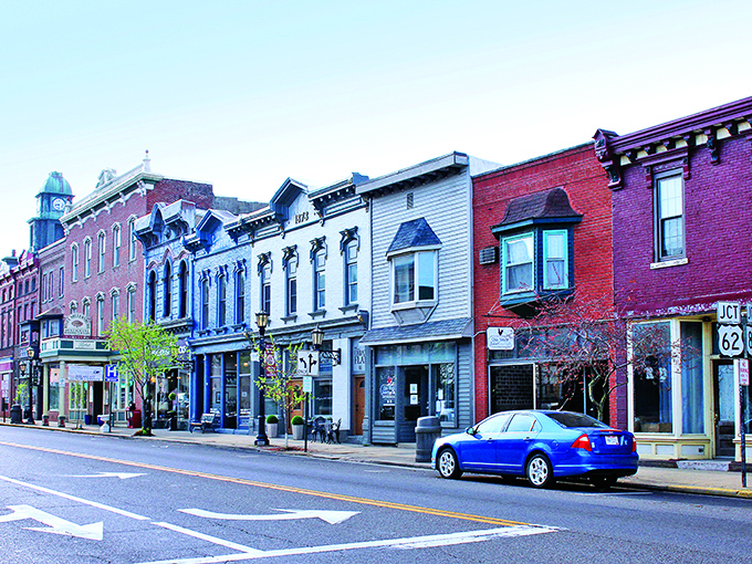 Millersburg's rainbow row of historic storefronts could make a postcard jealous. Those colorful facades have witnessed generations of local stories unfold.