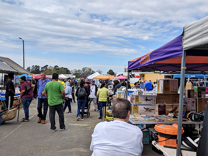 Rain or shine, the bargains await inside this unassuming treasure vault of vintage delights.