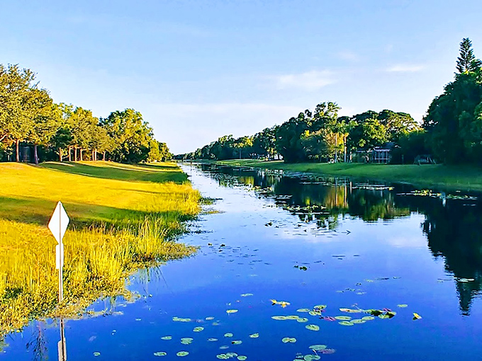 Serene waterways meander through Port St. Lucie's lush landscapes. Golf course living where your wallet doesn't land in the water hazard.