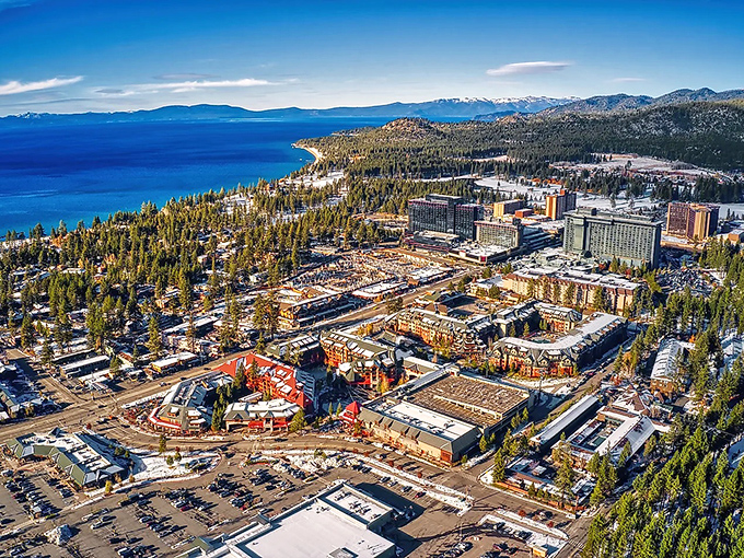 South Lake Tahoe's stunning shoreline meets developed comfort &ndash; wilderness with a side of convenience.