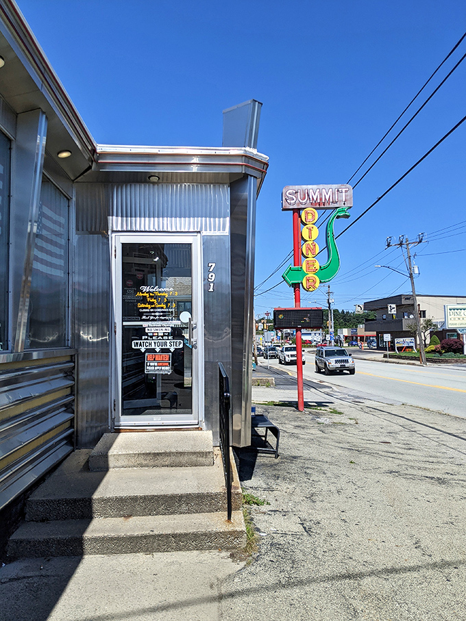 Somerset's Summit Diner stands ready to serve, rain or shine. When a diner has survived this long, you know they're doing something deliciously right.