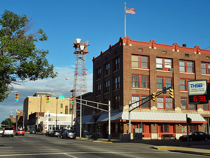 Historic architecture frames modern life like vintage postcards come to life in three glorious dimensions.