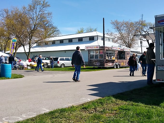 Food trucks and find-seekers unite! Tiffin's market combines culinary adventures with the thrill of the unexpected discovery.