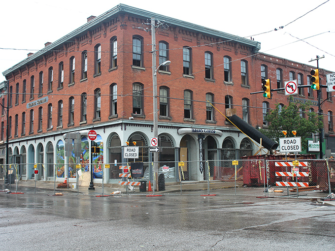 Restoration work surrounds Titusville's historic Tarbox Block, where preservation efforts aim to breathe new life into the heart of downtown.