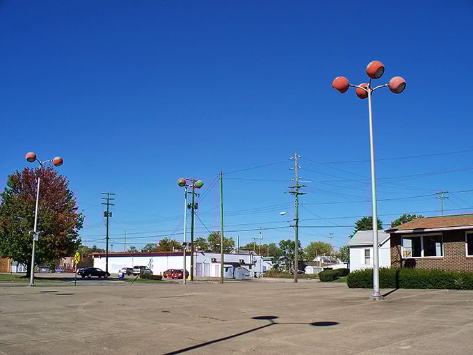 Uhrichsville's vintage basketball courts remind us of simpler times, when retirement planning meant having a good jump shot.