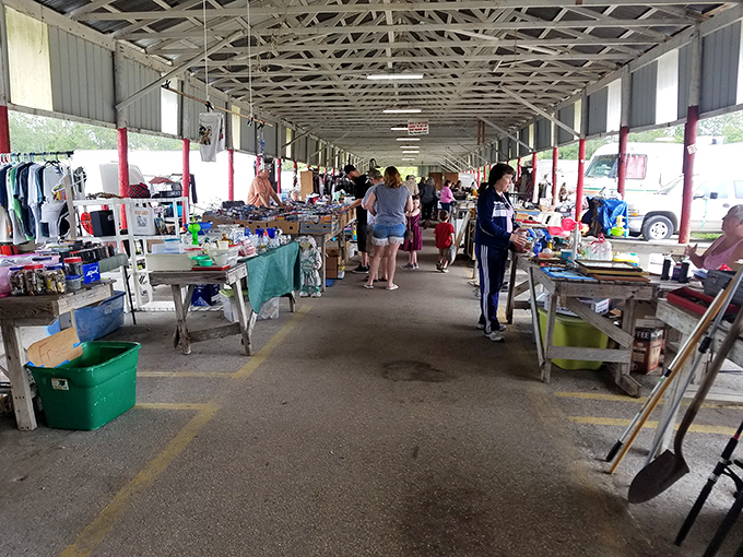 The sign says "Ask Rich," but the real question is: how will you fit all your Waldo finds in your car?