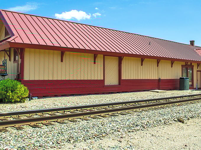 All aboard for affordable retirement! The preserved train depot speaks to this town's rich history and current status as a budget-friendly Western haven.