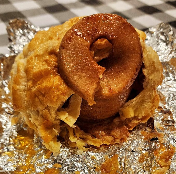 Not all heroes wear capes&mdash;some wear flaky pastry. This apple dumpling, wrapped in buttery goodness, is the dessert equivalent of a warm hug.