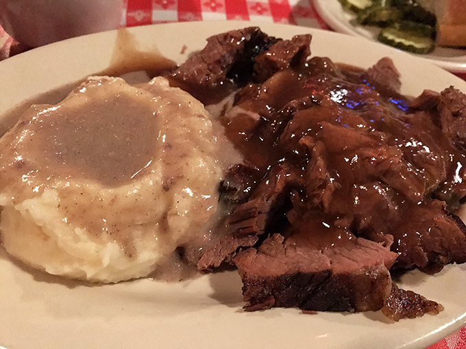 Brisket and mashed potatoes &ndash; a romance story more compelling than anything Hollywood has produced in the last decade.