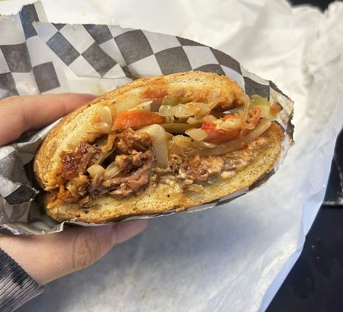 BBQ pulled pork that doesn't hide behind excessive sauce &ndash; tender, flavorful meat that's confident enough to let its slow-cooked perfection speak for itself.