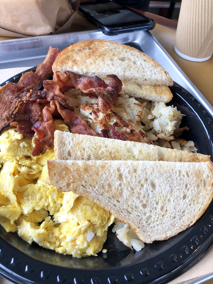 Breakfast that doesn't whisper "good morning" &ndash; it announces it with bacon exclamation points and fluffy egg clouds.