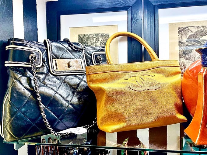 Designer vintage at its finest! These luxury handbags have aged like fine wine, proving that true style never goes out of fashion.
