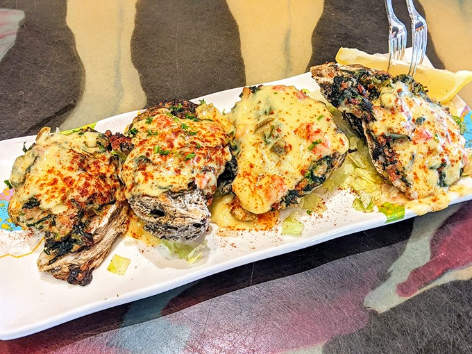 These baked oysters aren't just appetizers&mdash;they're little seafood masterpieces, each one a perfect bite of coastal indulgence.