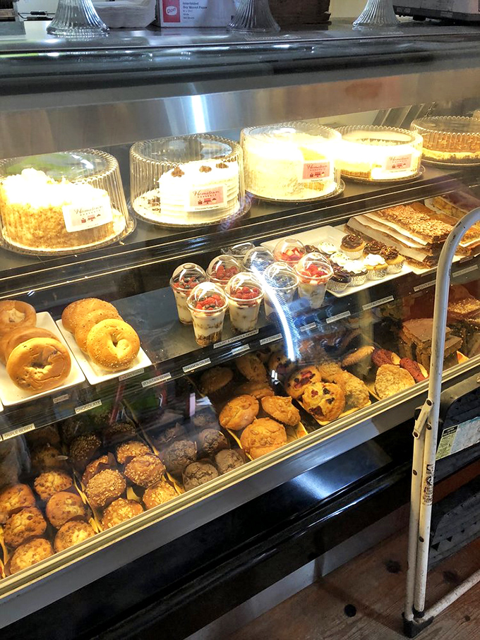 Those baked goods in the case are calling your name louder than your mother at dinnertime.