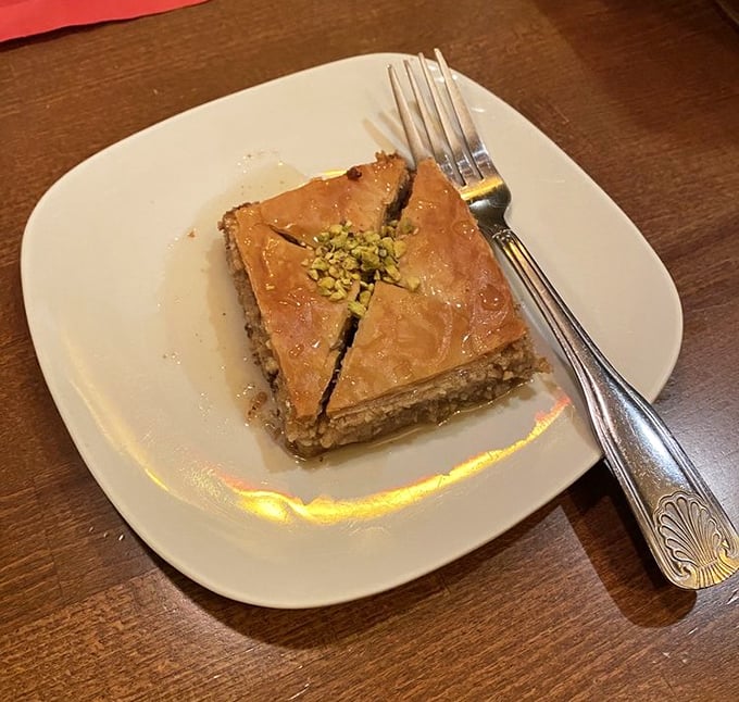 Behold the baklava: layers of phyllo so delicate, they make origami look clumsy by comparison.