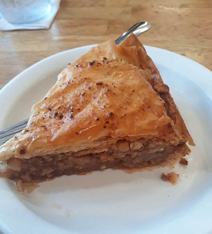 Baklava that strikes the perfect balance between honey-sweet and nutty, with phyllo layers so delicate they practically whisper. 