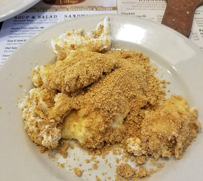 A dessert that doesn't need to shout for attention&mdash;this crumbly, creamy comfort speaks volumes in each humble spoonful.