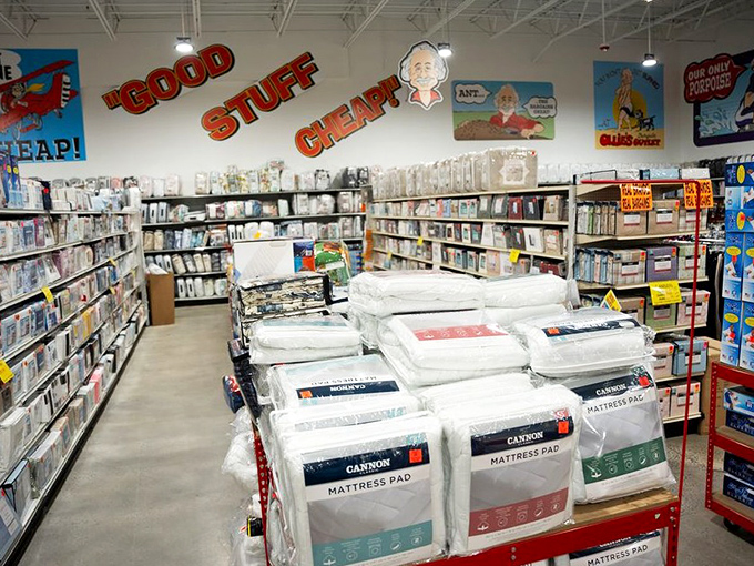 Bedding bonanza where thread counts meet discount counts, and sweet dreams don't cost a fortune anymore.