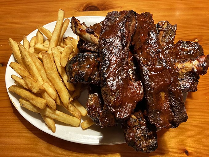 These beef back ribs aren't messing around&mdash;they've been slow-cooked until they surrender all their smoky, saucy secrets.