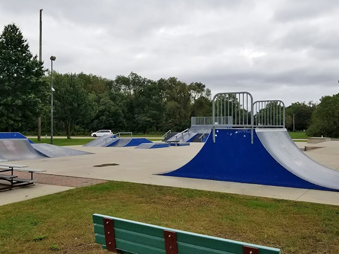 Beloit's community skate park proves retirement towns aren't just for shuffleboard&mdash;multiple generations find their thrills on these well-designed ramps.