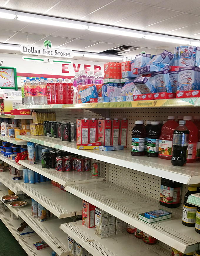 Colorful containers stand at attention like plastic soldiers. The battle against kitchen chaos can be won for just a buck.