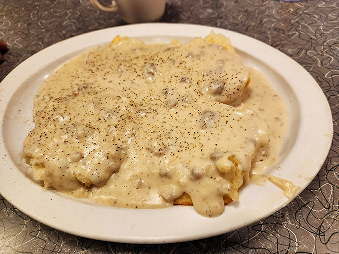 Biscuits drowning happily in creamy pepper-flecked gravy &ndash; Southern comfort that makes Monday mornings slightly more bearable for Kansas Citians.