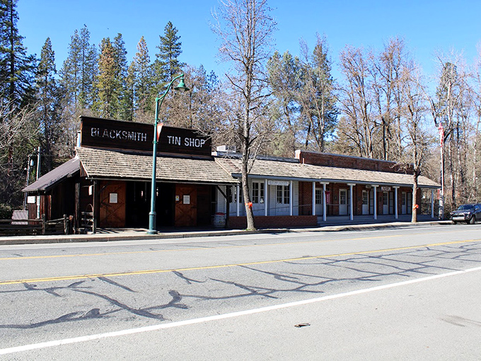The Blacksmith & Tin Shop isn't a trendy themed bar&mdash;it's where Weaverville preserves the craftsmanship that built the American West.