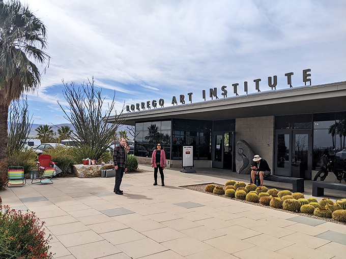 The Borrego Art Institute stands as proof that creativity thrives in the desert, where inspiration comes with every sunrise and sunset.