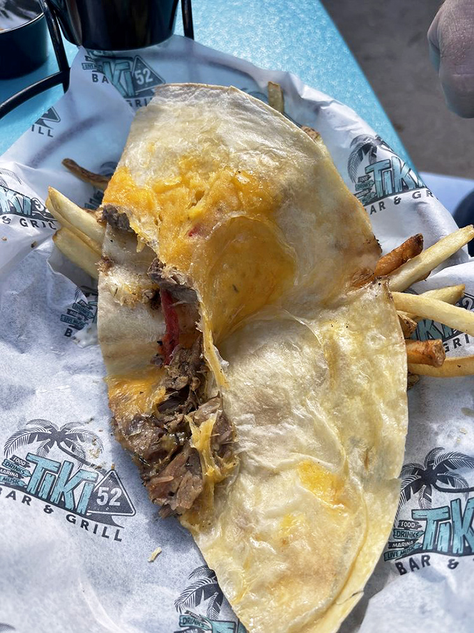 This quesadilla doesn't just contain brisket&mdash;it showcases it, with cheese acting less like a feature and more like the world's most delicious delivery system.